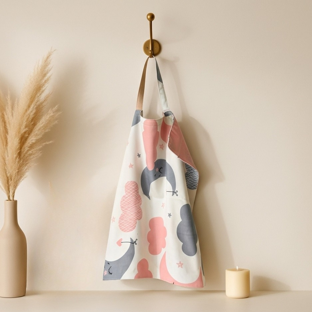 Nursing Cover - Rose Cloud – Luly Baby
